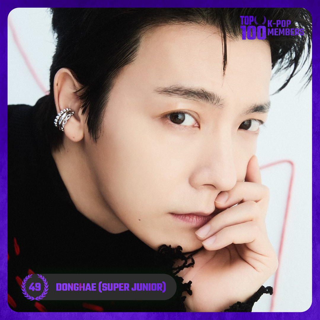 TOP 100 on Twitter: "TOP 100 – K-POP MEMBERS #49 Donghae (#SUPERJUNIOR) Congratulations! 🎉"