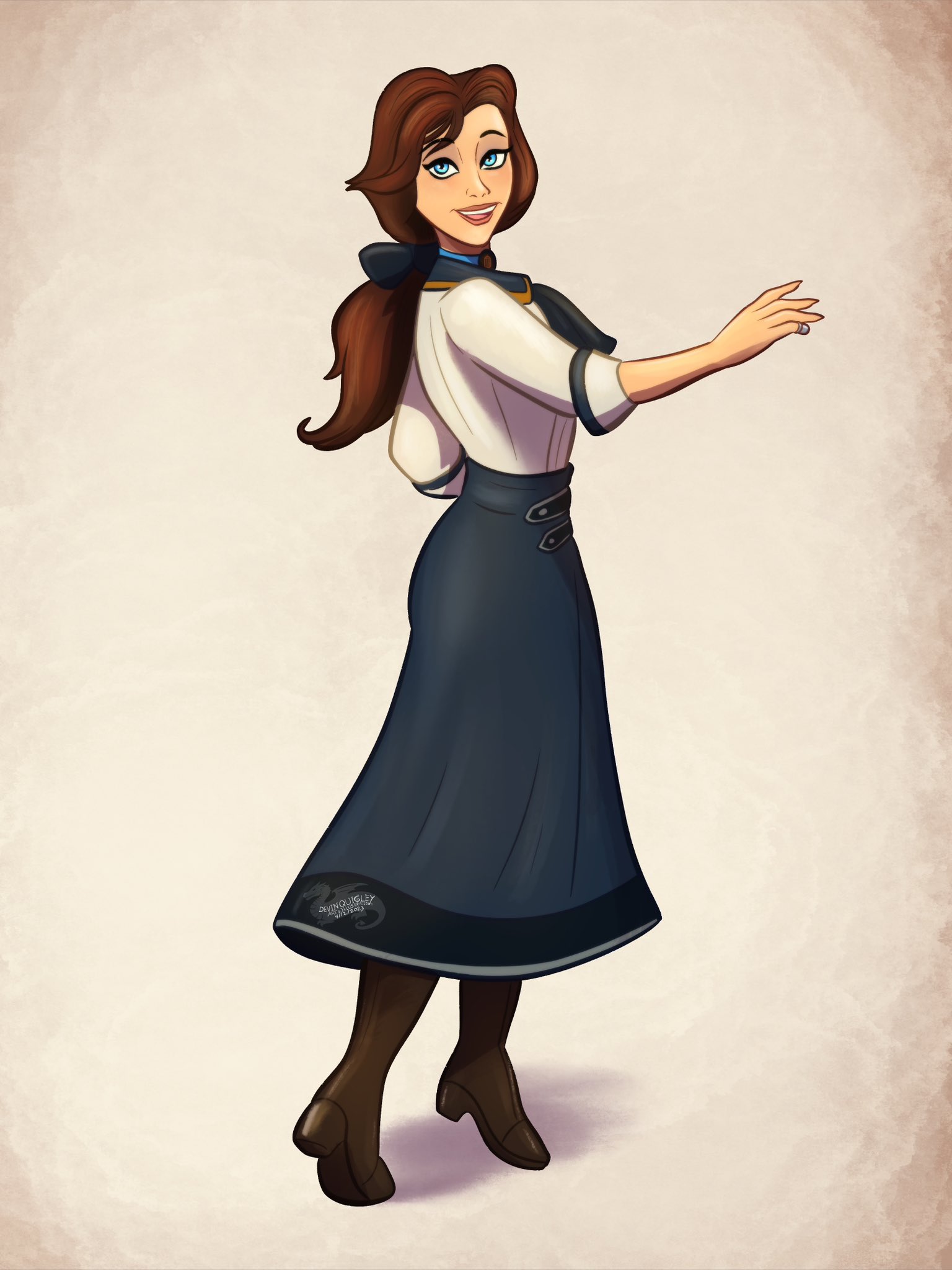 Elizabeth Comstock Fan Art