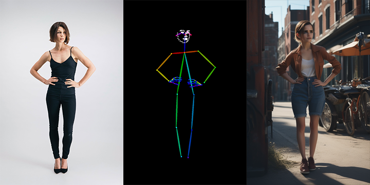 Thibaud Zamora on Twitter: "ControlNet - OpenPose V2 (with Face and hands) https://t.co ...