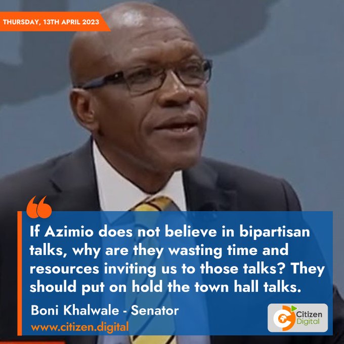 Hot 96 FM Kenya on Twitter: "If Azimio does not believe in bipartisan talks, why are they ...