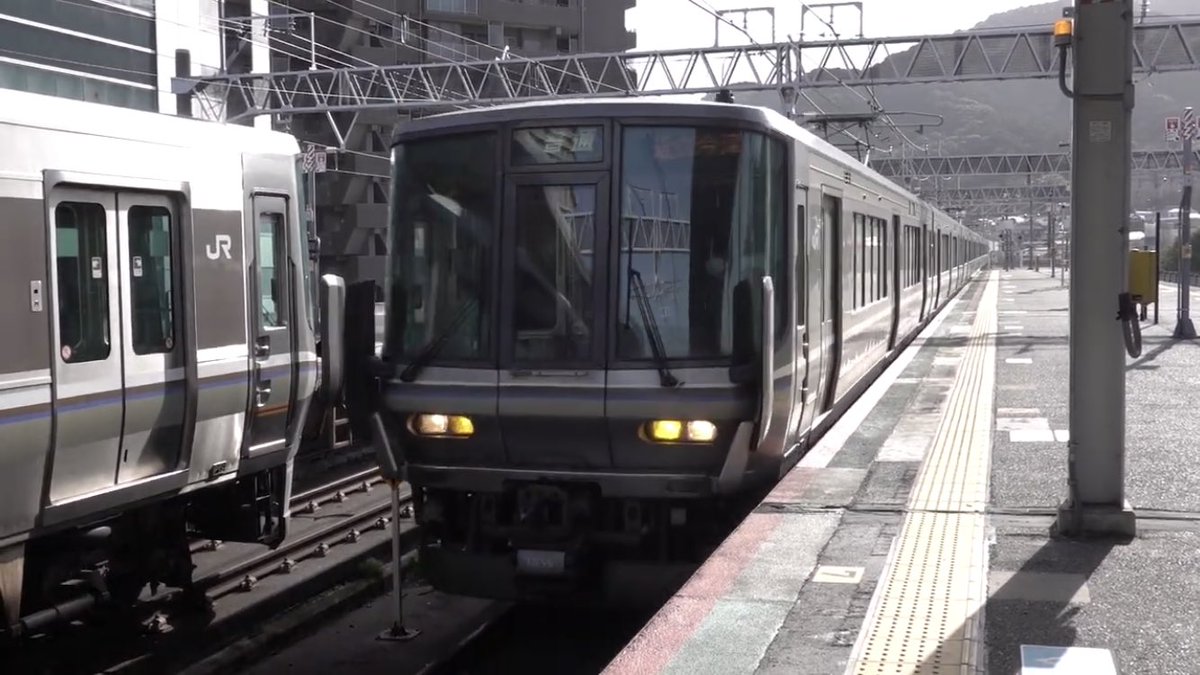 sachi sewaki on Twitter: "JR西日本 223系6000番台 P01編成 ダブルパンタ車 湖西線 B普通 京都行き 223系1000番台 W6編成 湖西線 B普通 近江 ...