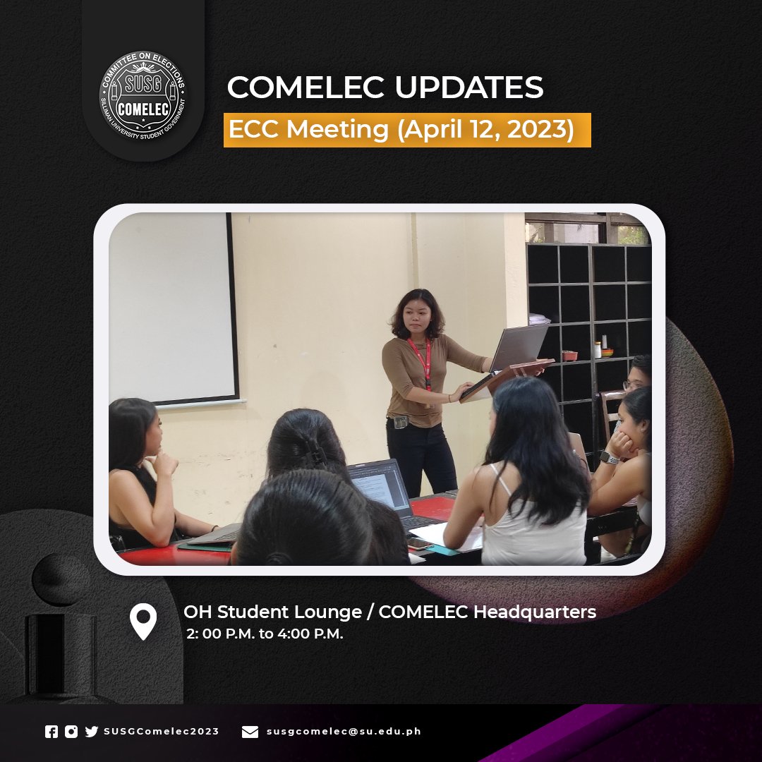 SUSG Committee On Elections on Twitter: SUSG Committee On Elections on Twitter: