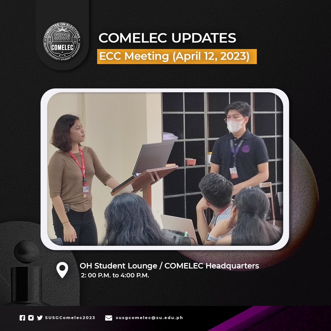 SUSG Committee On Elections on Twitter: SUSG Committee On Elections on Twitter: