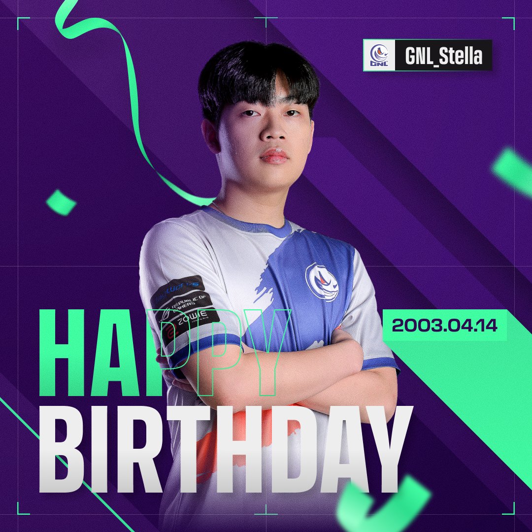 PUBG Esports KR on Twitter: "🎂 Happy Stella Day 🎂 4월 14일 오늘은 GNL ESPORTS Stella 선수의 생일입니다! 생일 ...