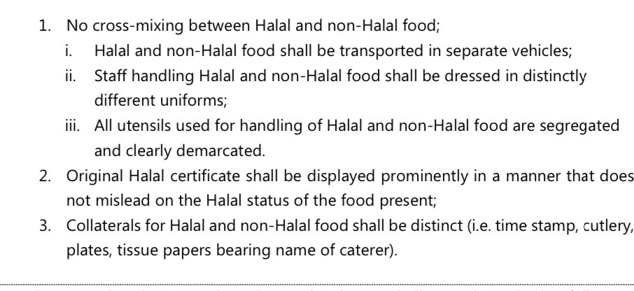 Discrimination? Are you out of your mind Have you heard of HALAL ...