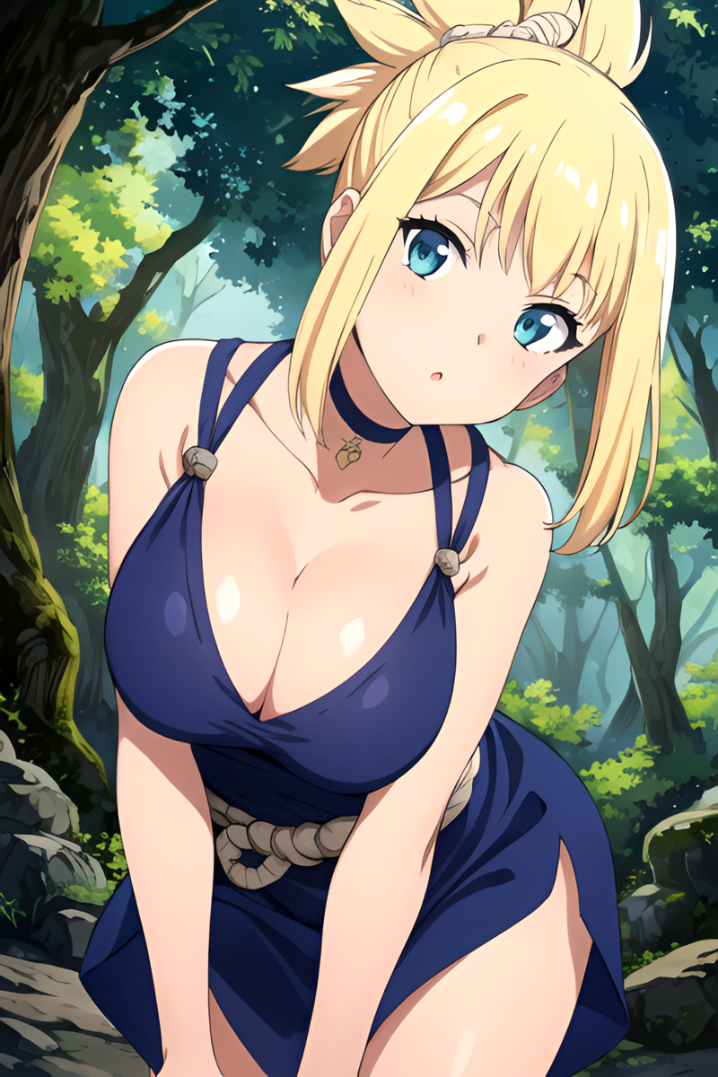 wakih on Twitter: "コハク(Dr.STONE) #AIイラスト #AIart #コハク(Dr.STONE) #コハク #Dr.STONE #ドクターストーン #魅惑のふともも ...