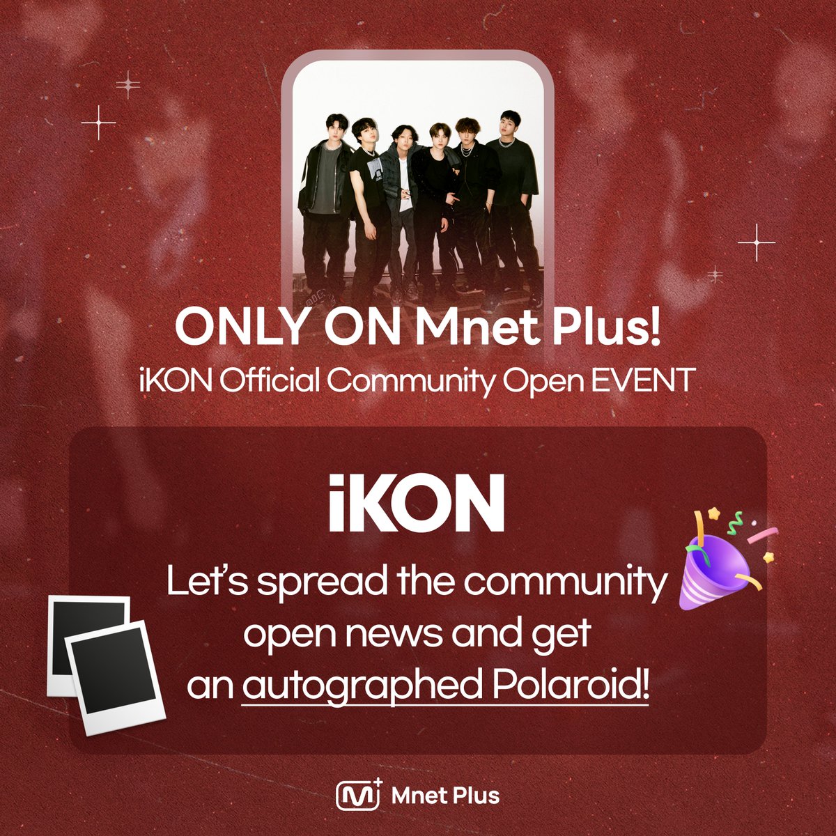 Mnet Plus 엠넷플러스 on Twitter: "[#MnetPlus] iKON community is finally OPEN Our own space only ...