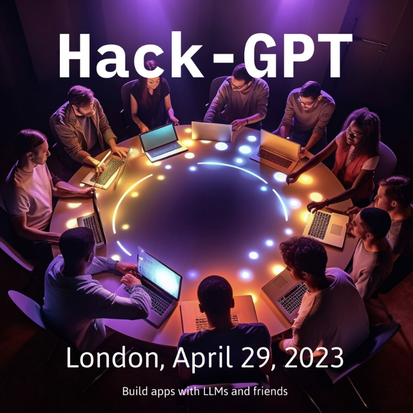 V7 on Twitter: "12 hours, 3 prizes - London's First Large Language Model Hackathon! Food & Drink ...