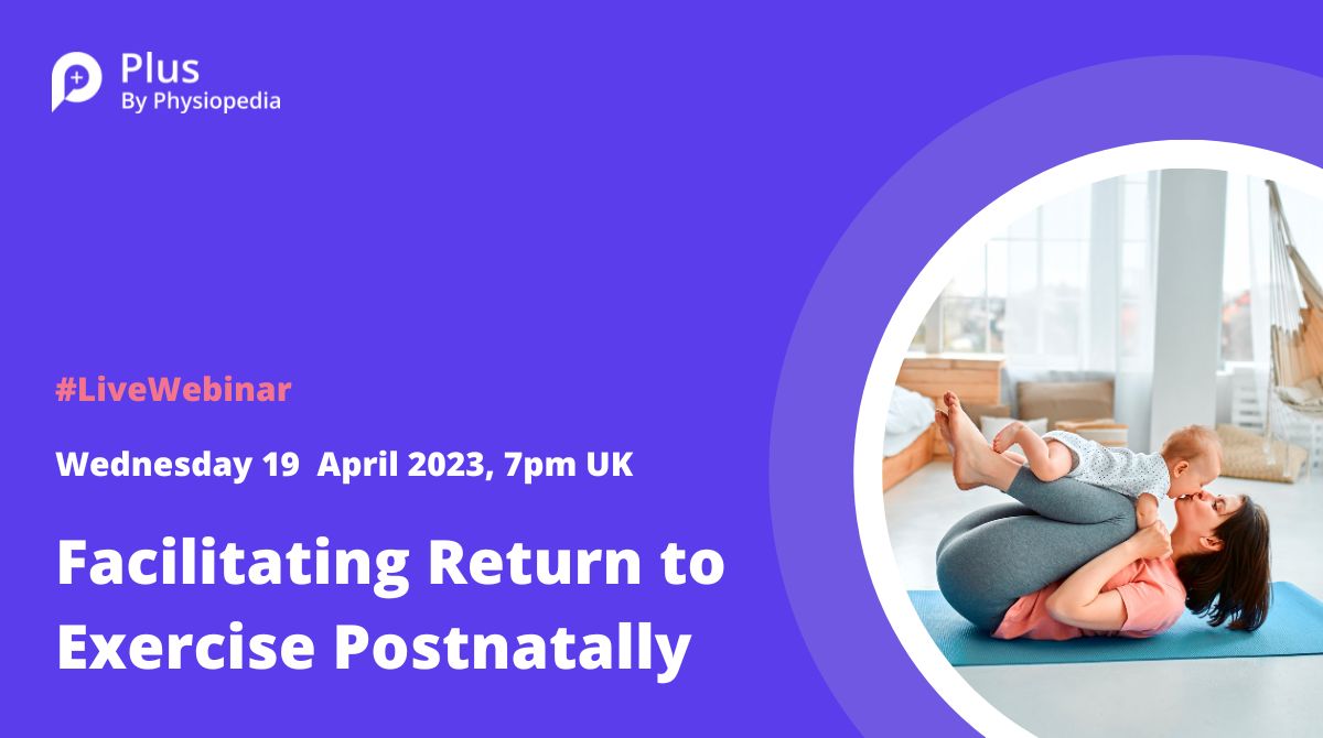 Physiopedia on Twitter: "📢 Attention rehabilitation professionals! Join us for a live webinar ...