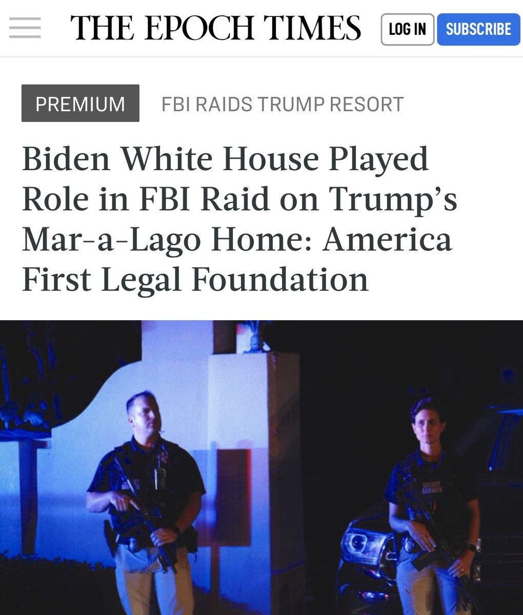 America First Legal on Twitter: "Our investigation into the circumstances of the partisan raid ...