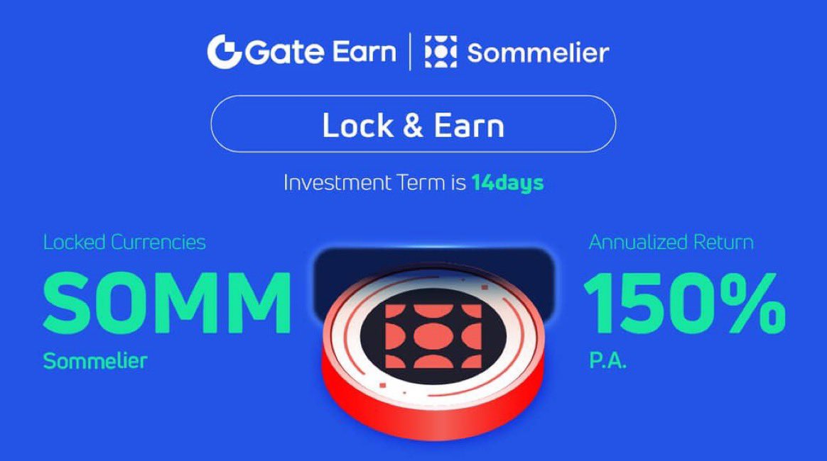 Gate Nigeria on Twitter: "💰Lock & Earn Sommelier (SOMM) for High Return! @sommfinance ⌚️14 Days ...