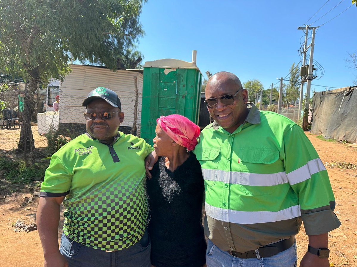 ActionSA on Twitter: "ActionSA Gauteng Provincial Chairperson @Funzi_Ngobeni was in Kliptown ...