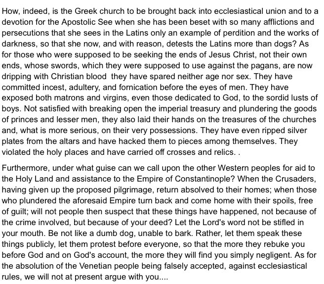 The consequences of the Sack of Constantinople reverberated throughout ...