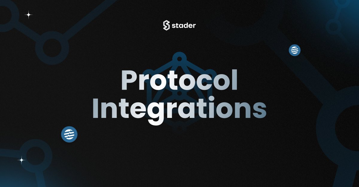 stader_aptos on Twitter: "4/ Protocol Integrations The utility of our liquid staking tokens ...