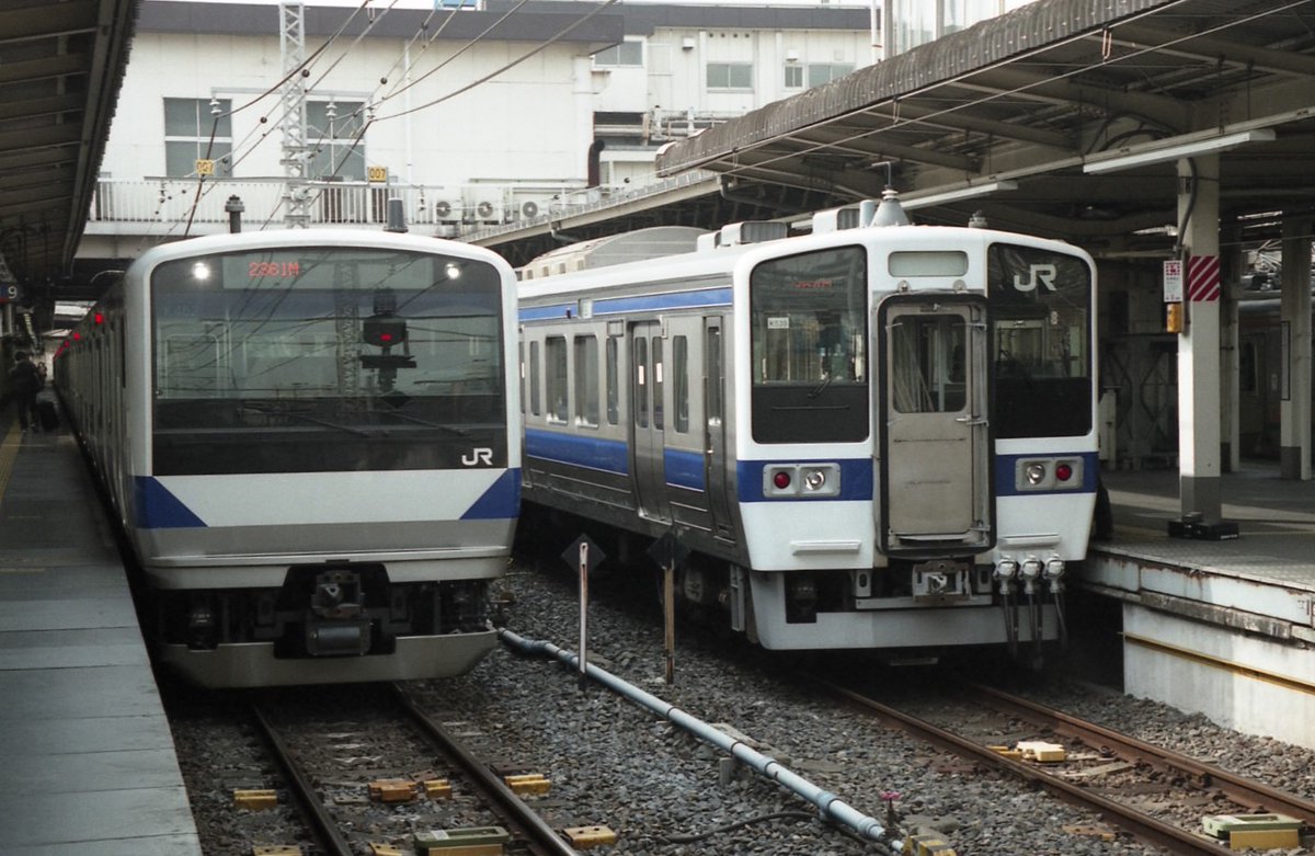 北鉄⭐️⭐️⭐️ on Twitter: "#415系の日 #415系 ウネウネと上野駅から出発する415系 E531系と顔を揃えた415系1500番台"