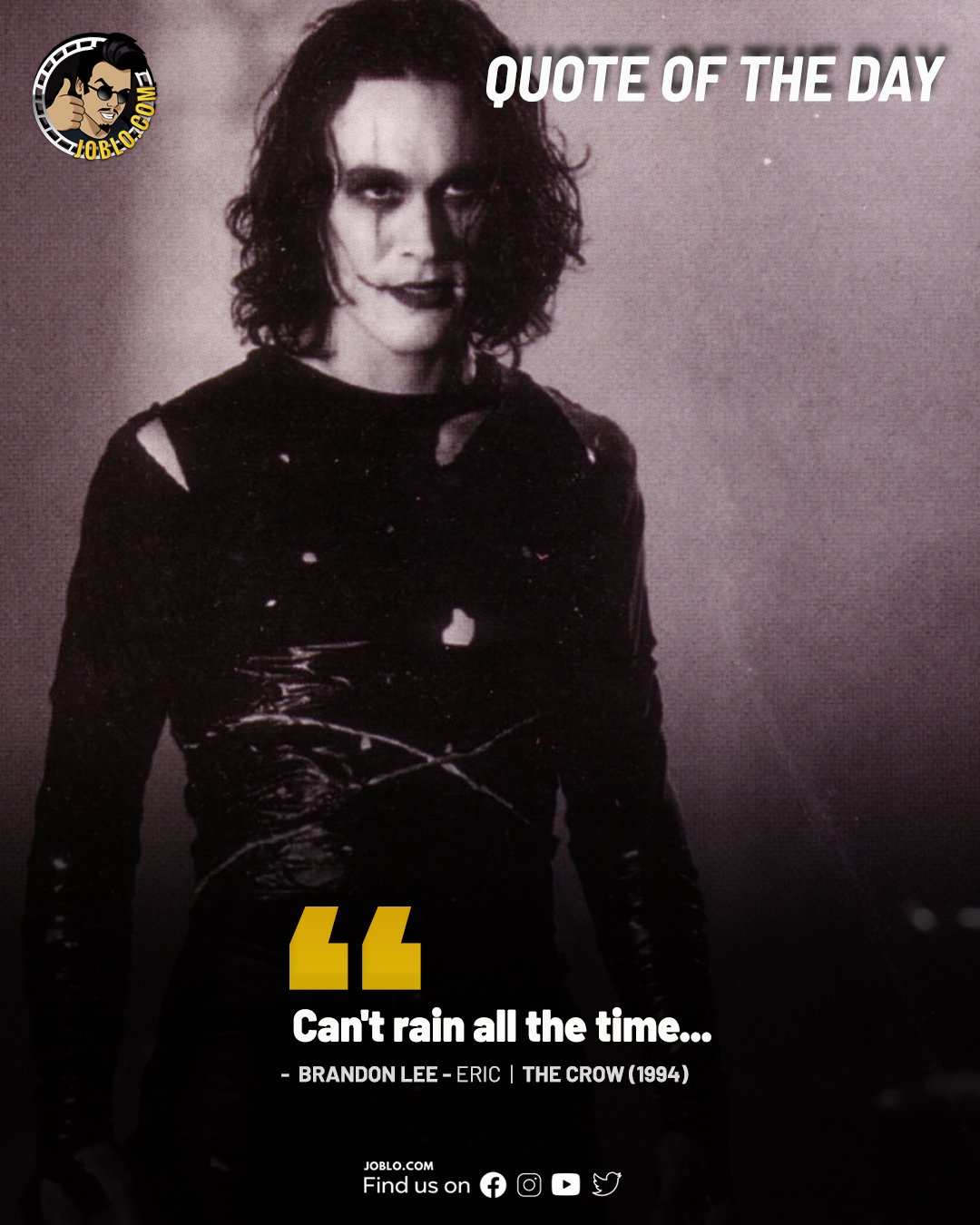 The Crow Quotes It Cant Rain