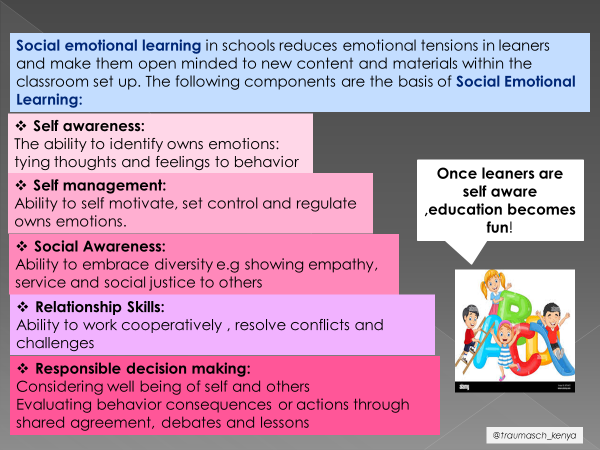 Trauma Informed Schools Kenya on Twitter: "Social Emotional Learning ...