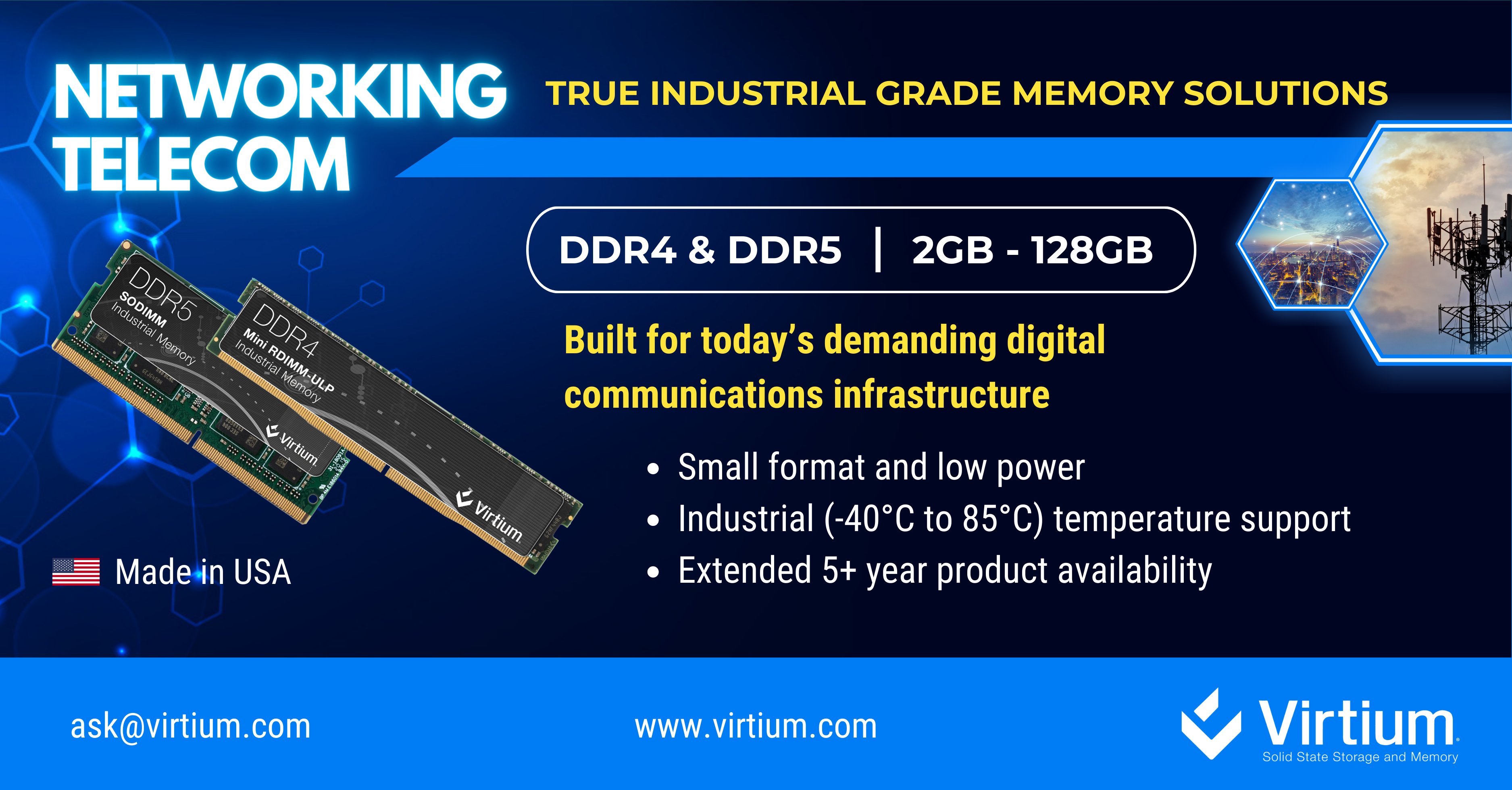 Virtium on Twitter: "At Virtium, our focus is on designing DRAM memory modules that can meet the ...