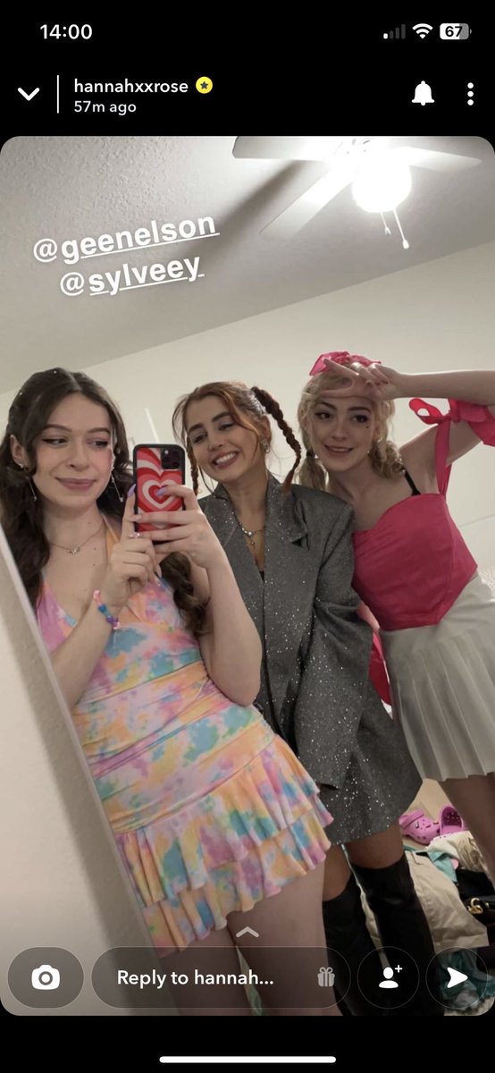 Sylvee Updates On Twitter Sylvee In Hannahs Snapchat Story