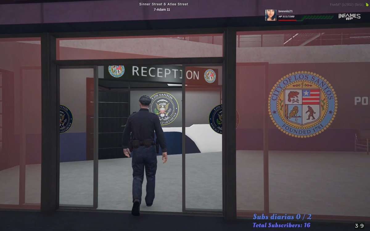 InfamesRP Infor on Twitter: "[ ] Las remodelaciones en la comisaría del LSPD han terminado"