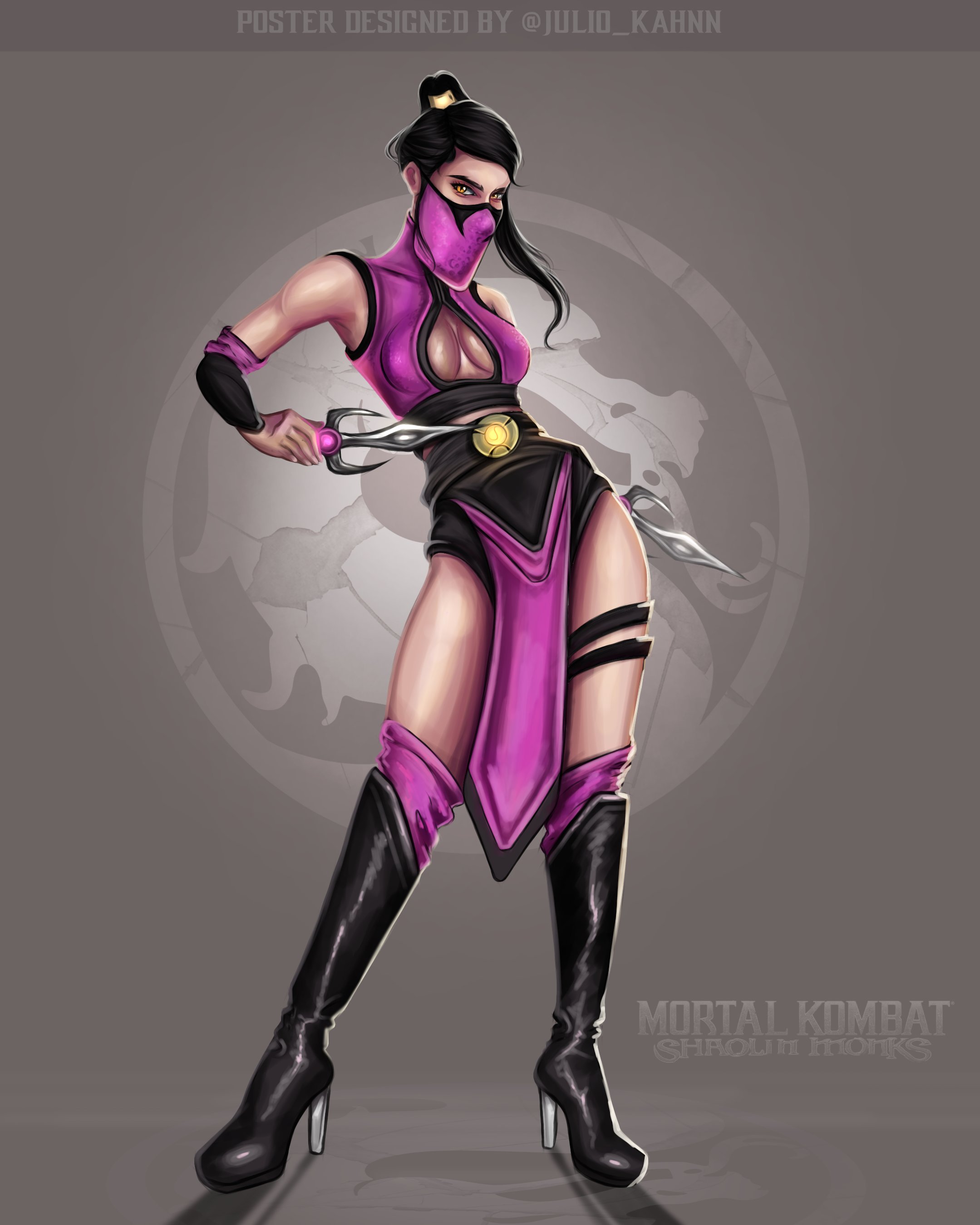 Mortal Kombat Shaolin Monks Mileena