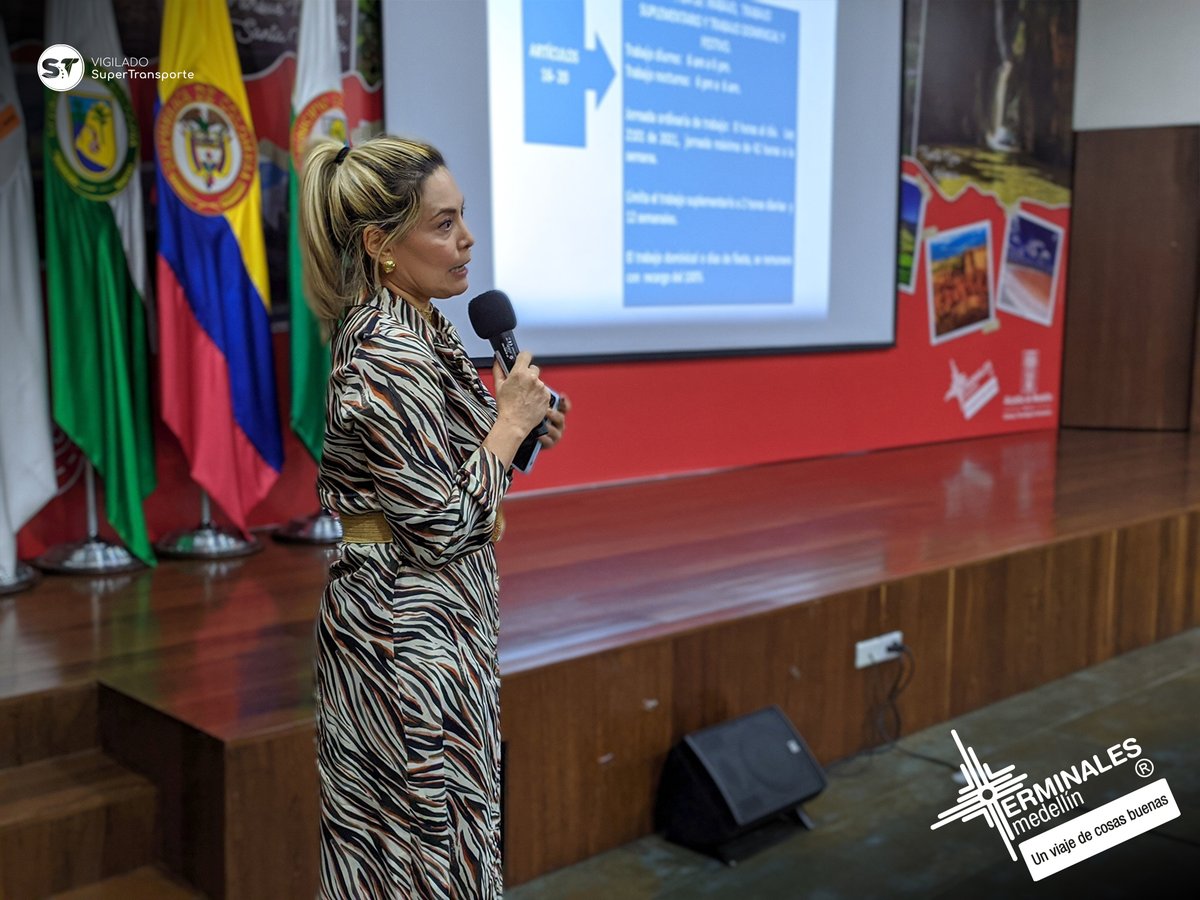 Terminales Medellín on Twitter: "La Dra. Tatiana Serrato, Directora Ejecutiva de @conalter, nos ...