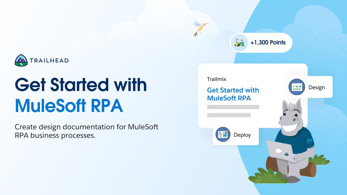 MuleSoft on Twitter: "🏔️ Let's hit the trails! Getting started with MuleSoft RPA has never been ...