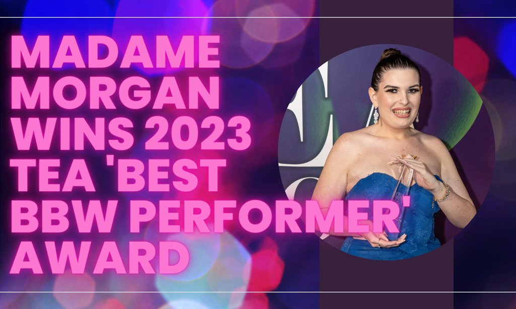 AVN Media Network on Twitter: "Madame Morgan Wins 2023 TEAs Best BBW Performer Award http://ow ...