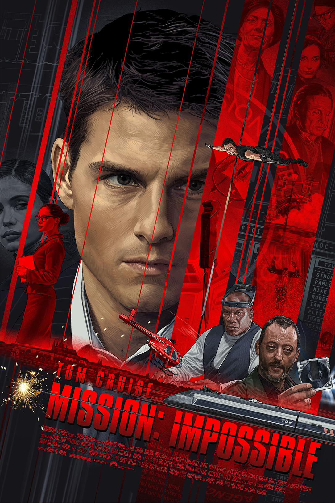 Mission Impossible 1996 Poster