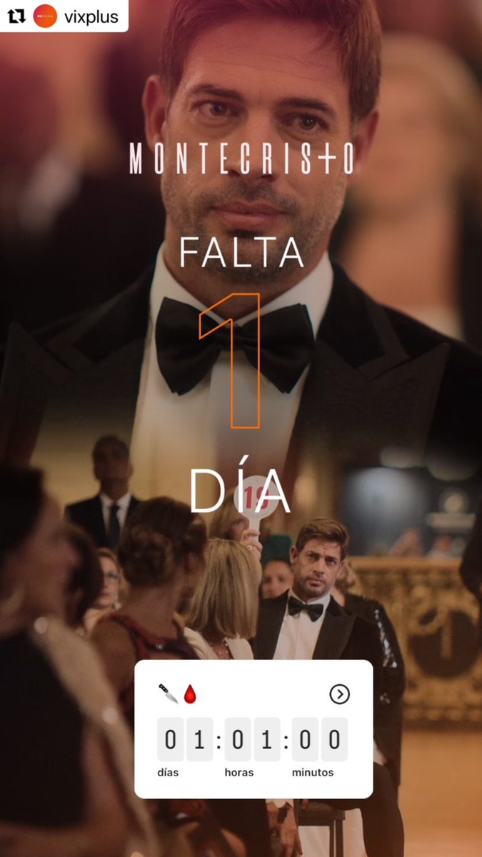 WLW Panamá on Twitter: "From @VIX IGStory 1 día para el estreno de #MONTECRISTO 14/abril por # ...
