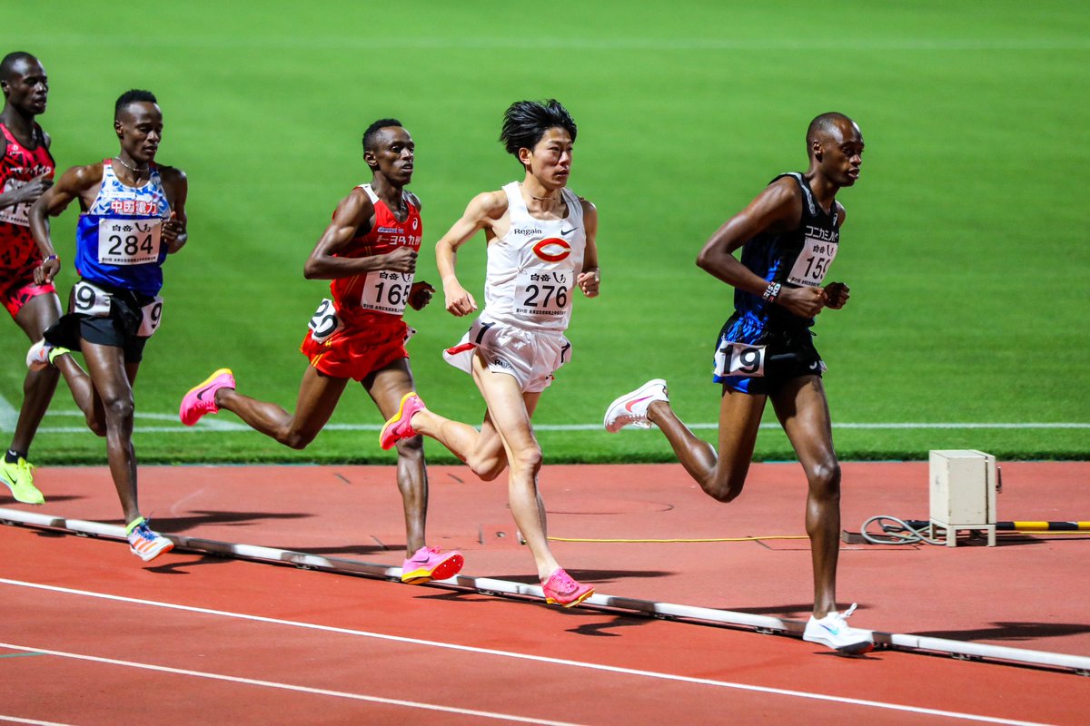 saya on Twitter: "#金栗記念 男子5000m 5組 吉居大和選手(中央大)13'46"55"