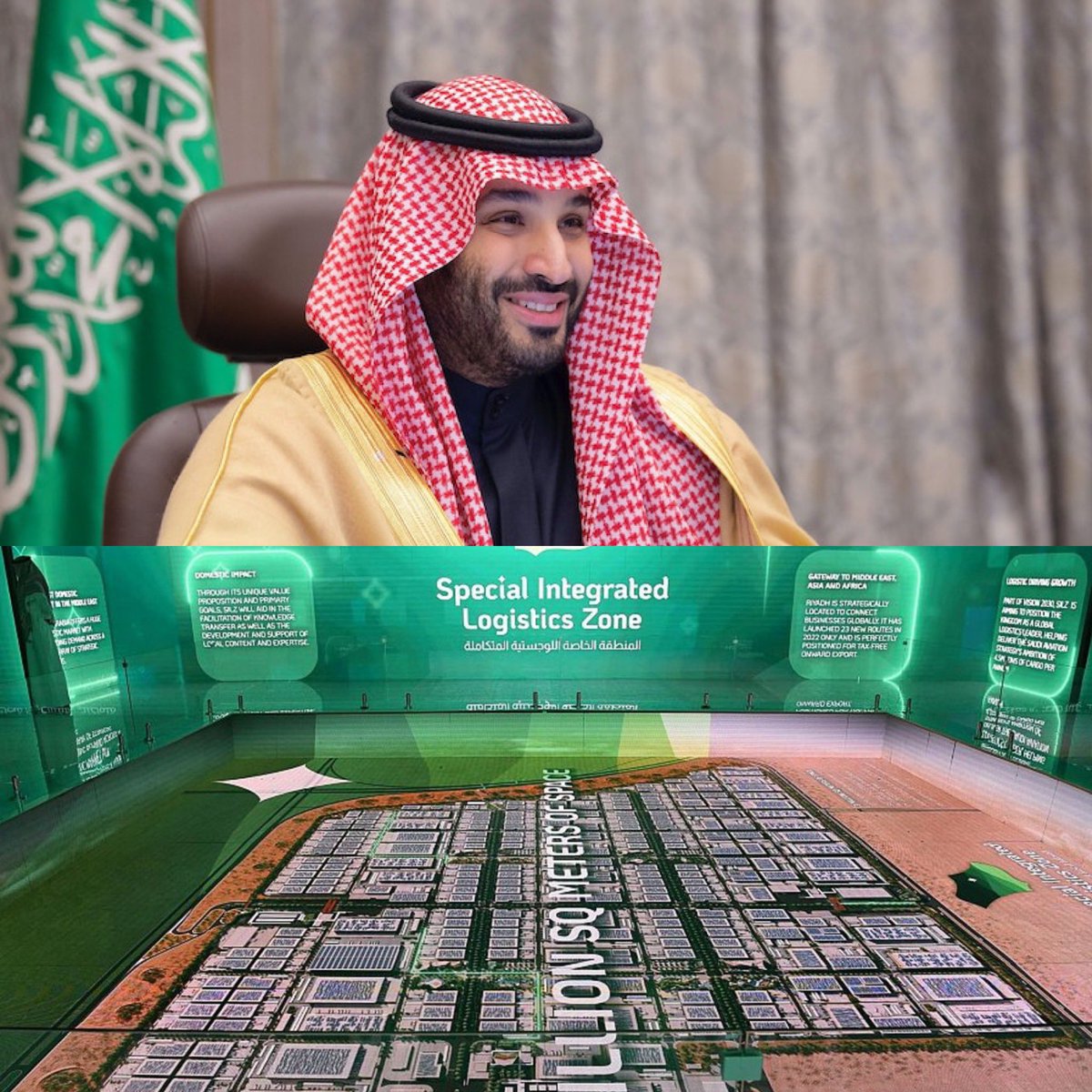 The Saudi Post On Twitter لترسيخ مكانة المملكة كبوابة عبور لمنطقة