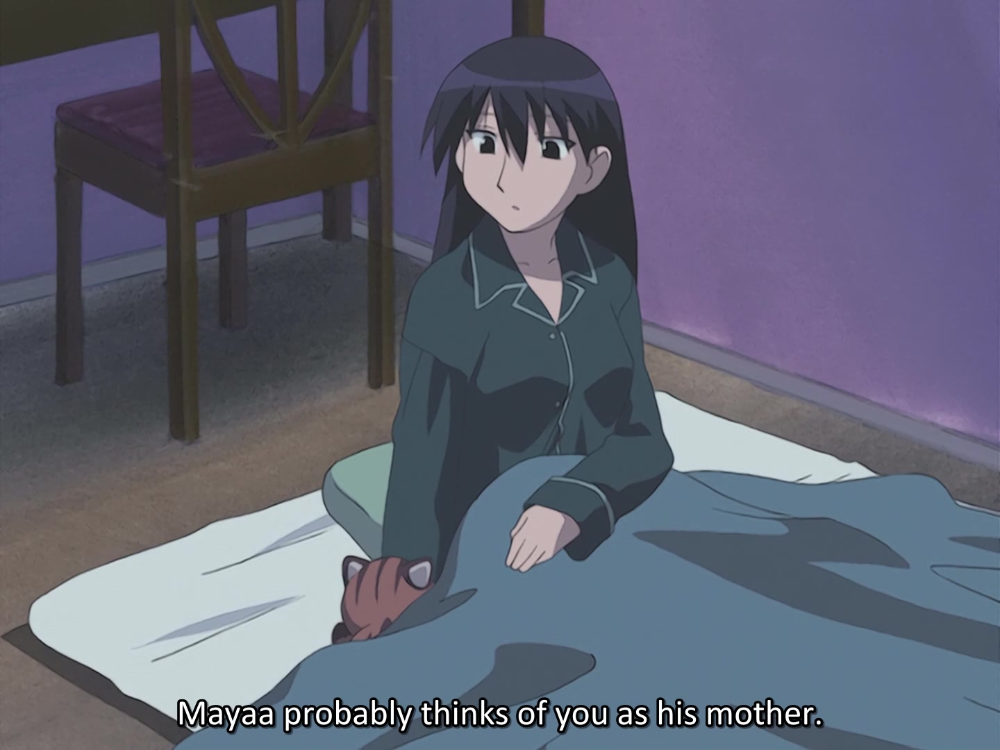 Azumanga Daioh Sakaki And Maya