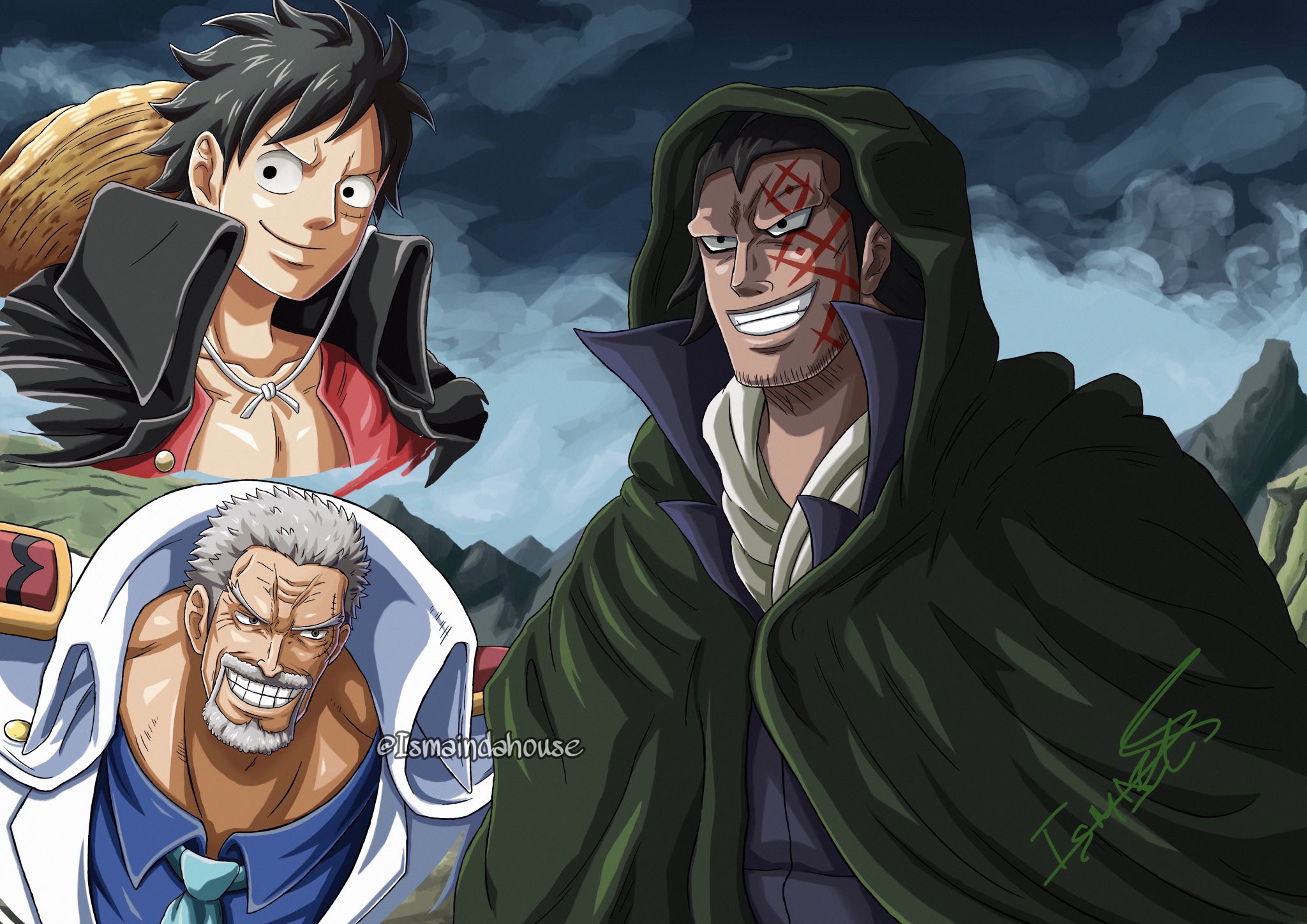 One Piece Monkey D Luffy Family