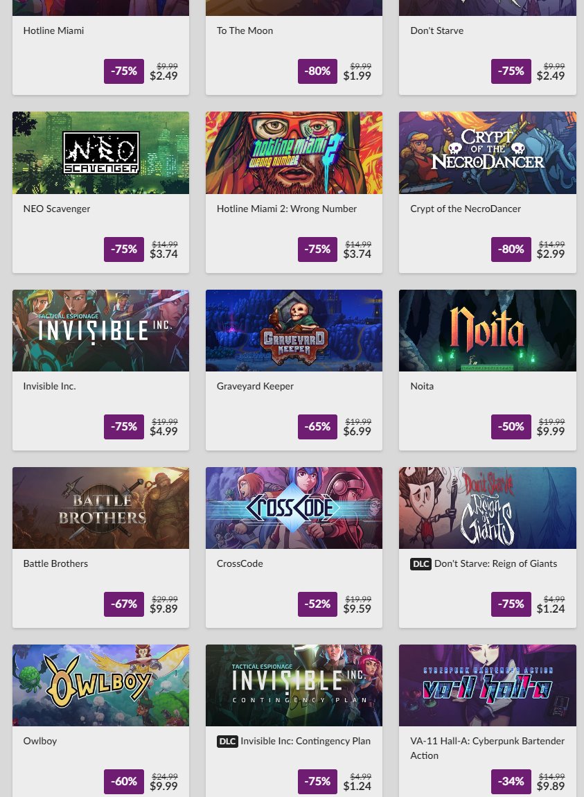 Wario64 on Twitter: "GOG weekend sale https://bit.ly/3UzEIKp #ad"