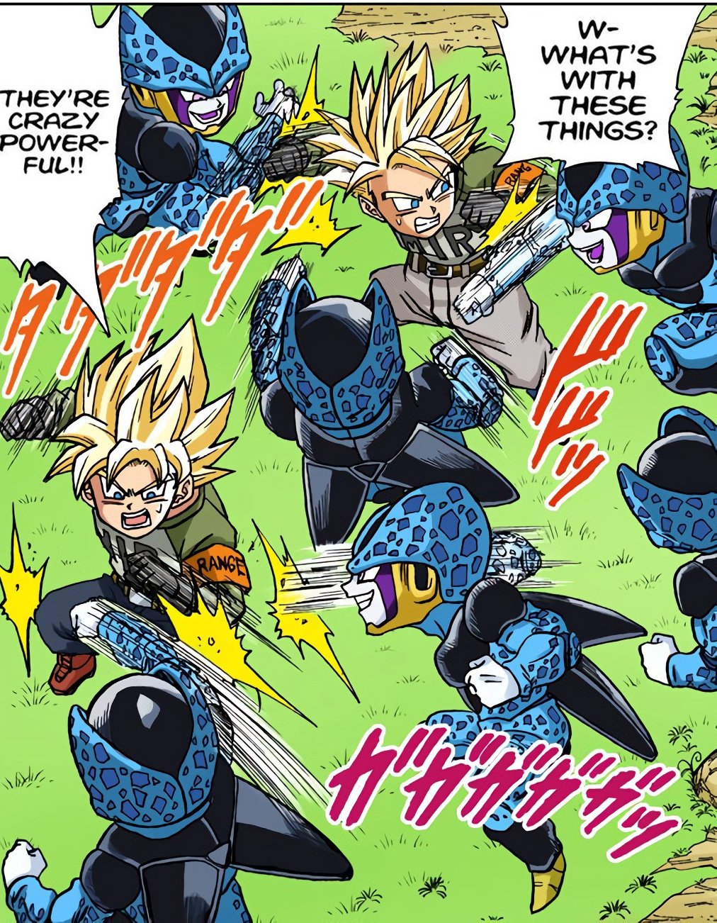 Super Trunks Vs Cell