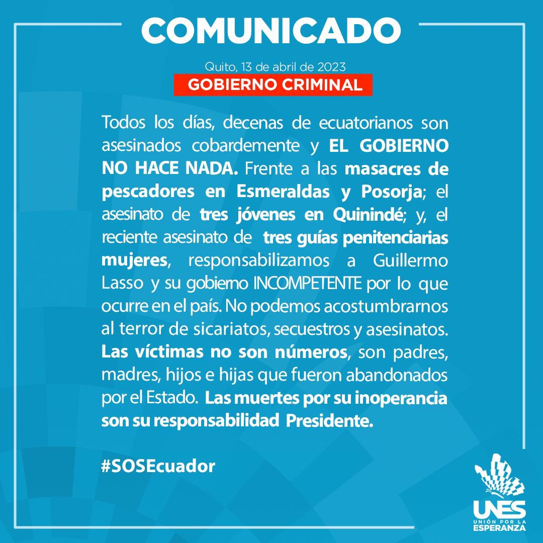 Bancada Unión por la Esperanza - UNES on Twitter: Bancada Unión por la Esperanza - UNES on Twitter: