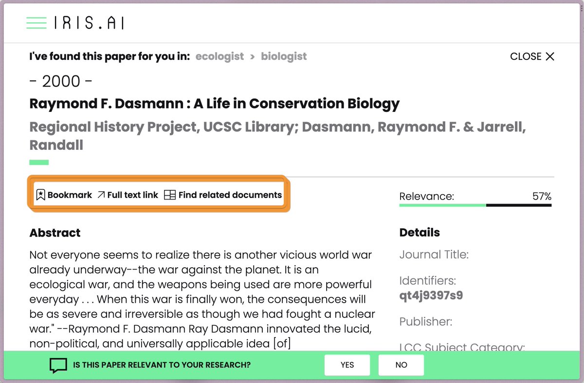 Do an entire literature review – from a single paper. IRIS uses AI to ...
