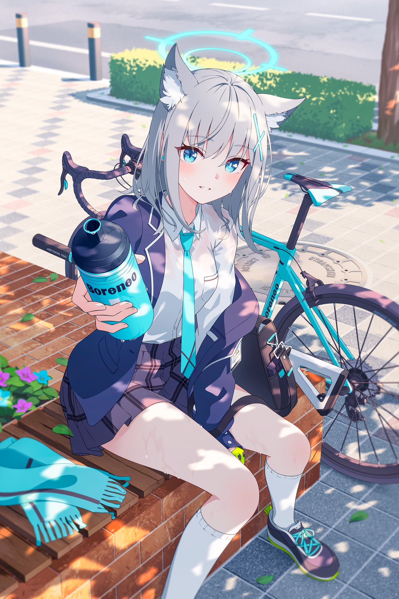 らんけぶ ⚓︎ on Twitter: "「……ん、先生も飲むべき。」 #ブルーアーカイブ #BlueArchive https://t.co/bQDvRpNUKy" / Twitter