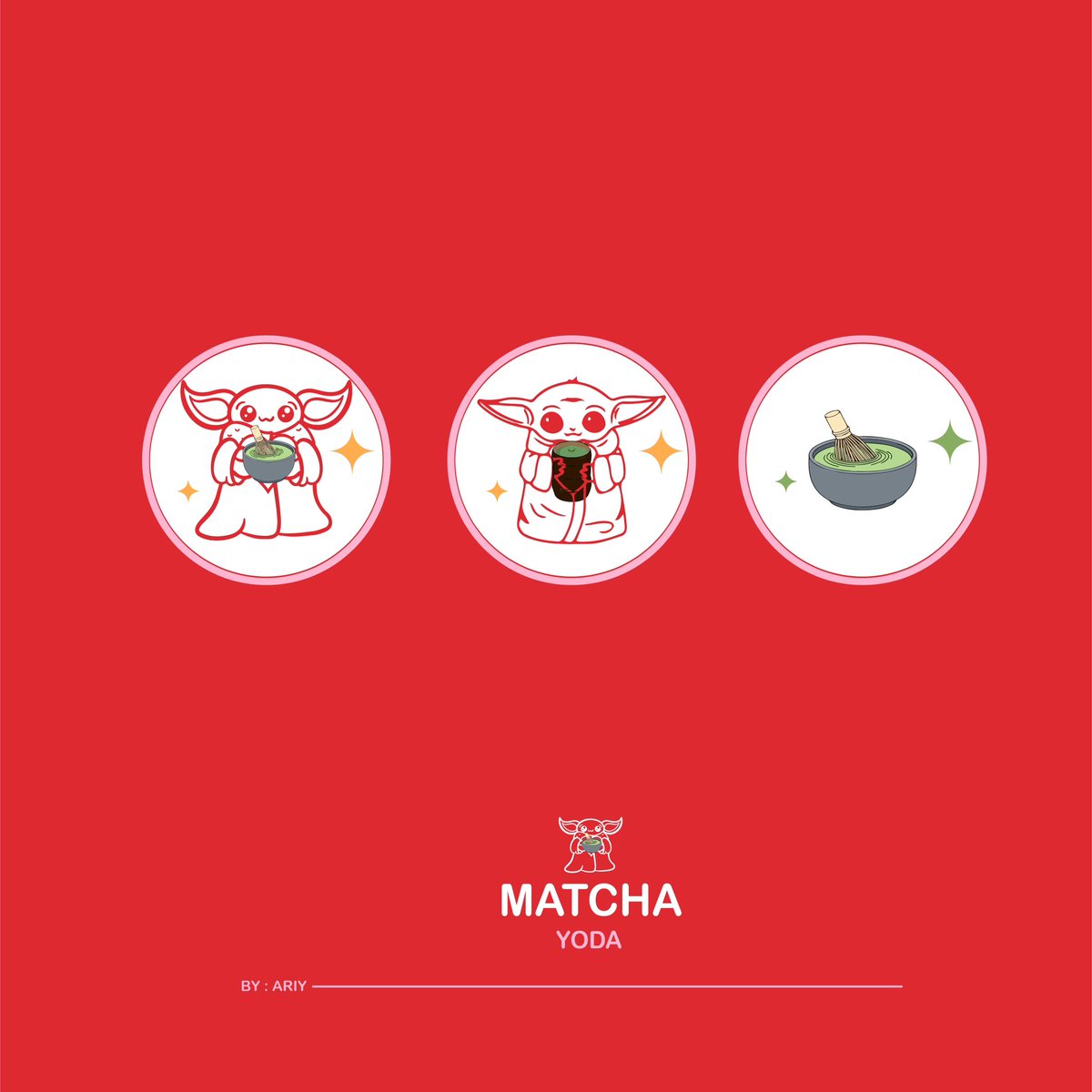 illustrator sa on Twitter: "RT @ebrarimo: Project: Matcha Yoda 🍵 -2023 -by : @ebrarimo ...
