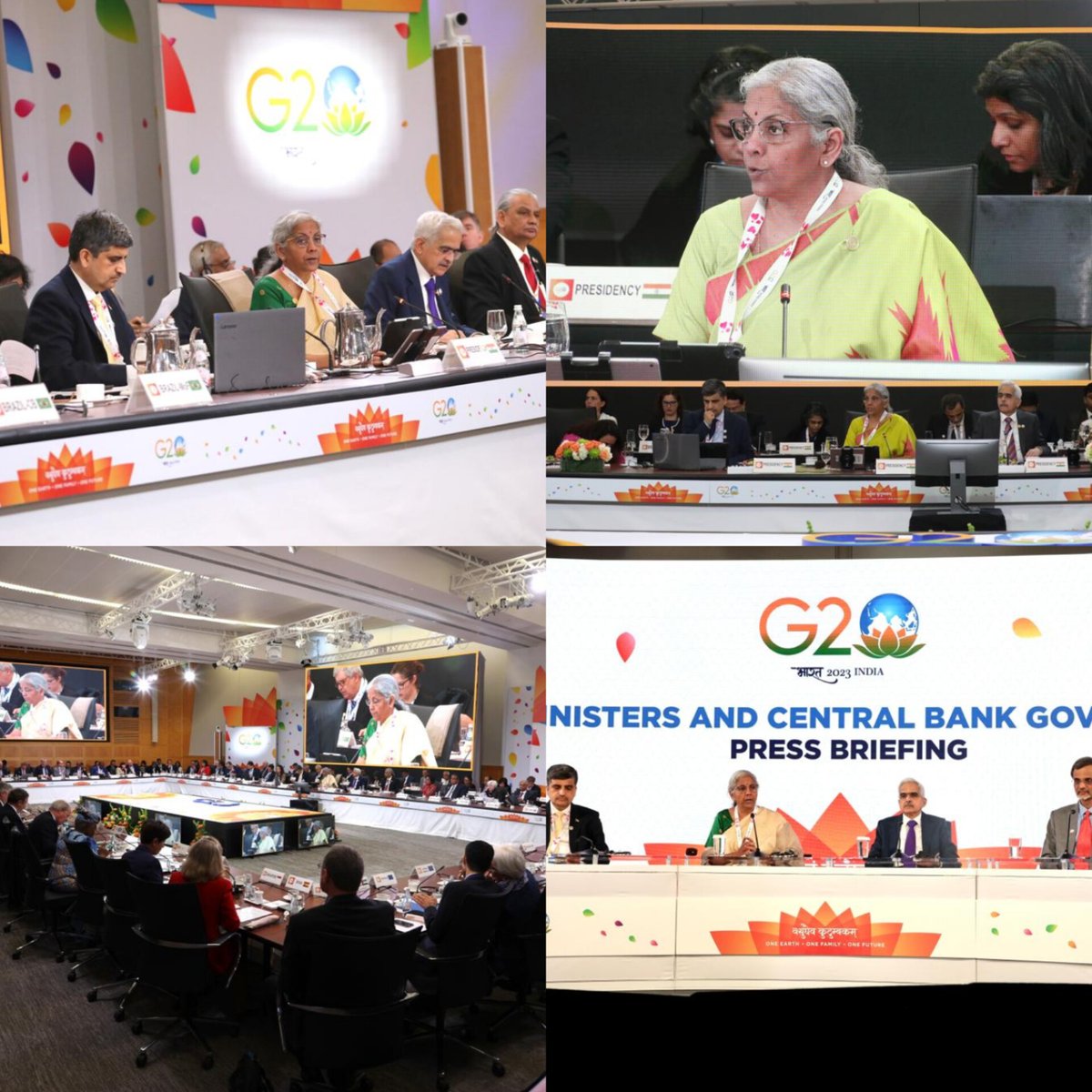 G20 India on Twitter: "The 2nd Meeting of the #G20 Finance Ministers and Central Bank Governors ...