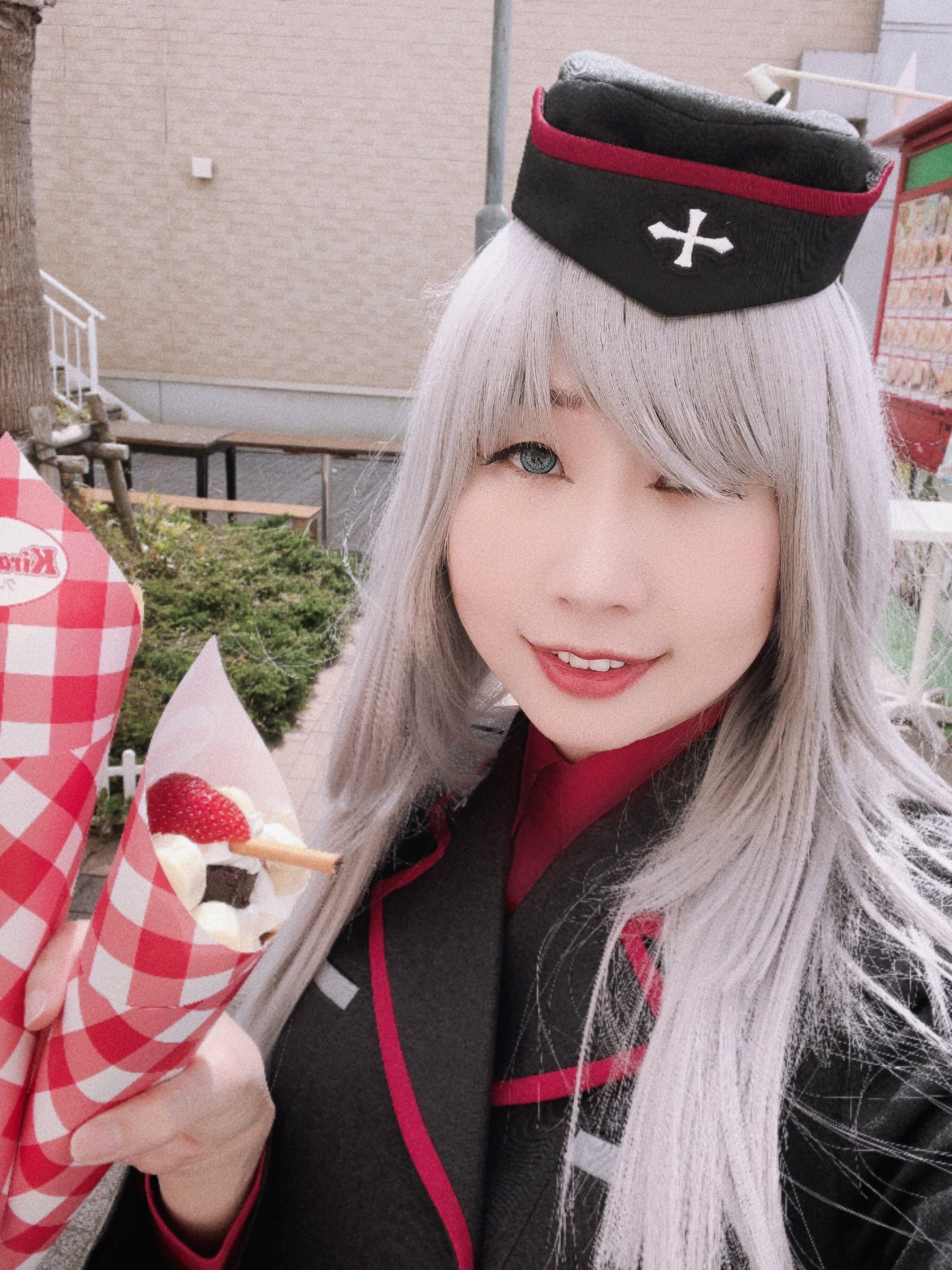 𝕜𝕖𝕚 🌹 on Twitter: "戦車3号クレープ食べたよ 美味しかった！甘かったー https://t.co/C4tKDRMfQG" / Twitter