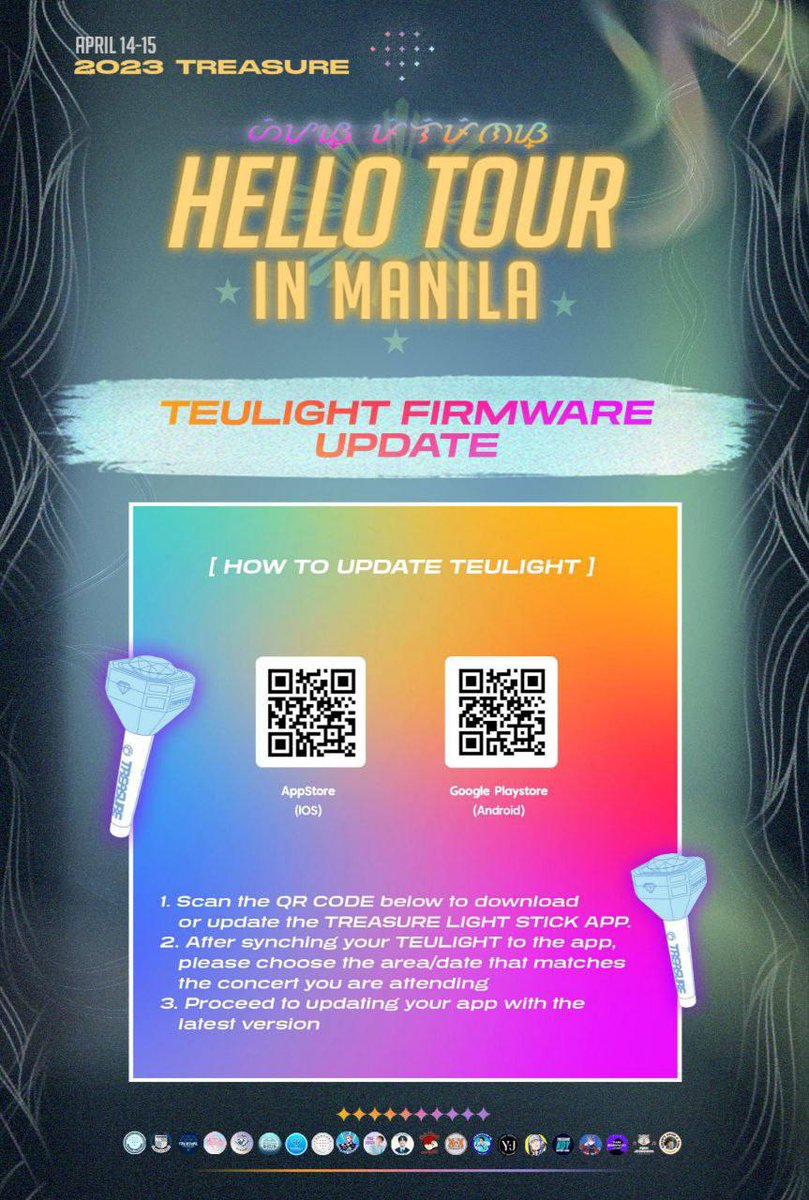 WANA on Twitter: "RT @TEUNOONAS1: [💎] 2023 TREASURE ‘HELLO’ TOUR in MANILA ️ 2PM TEULIGHT UPDATE ...