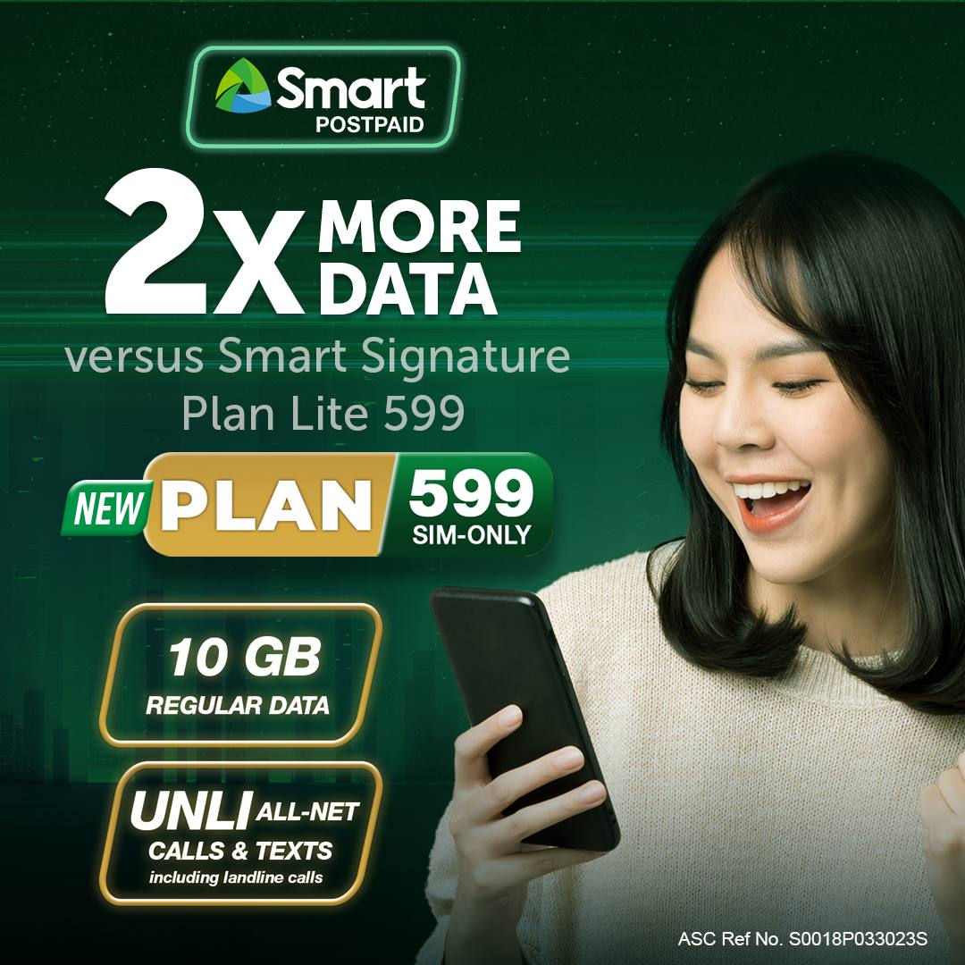 Smart Signature Plan P599 With Double Data And Only Months