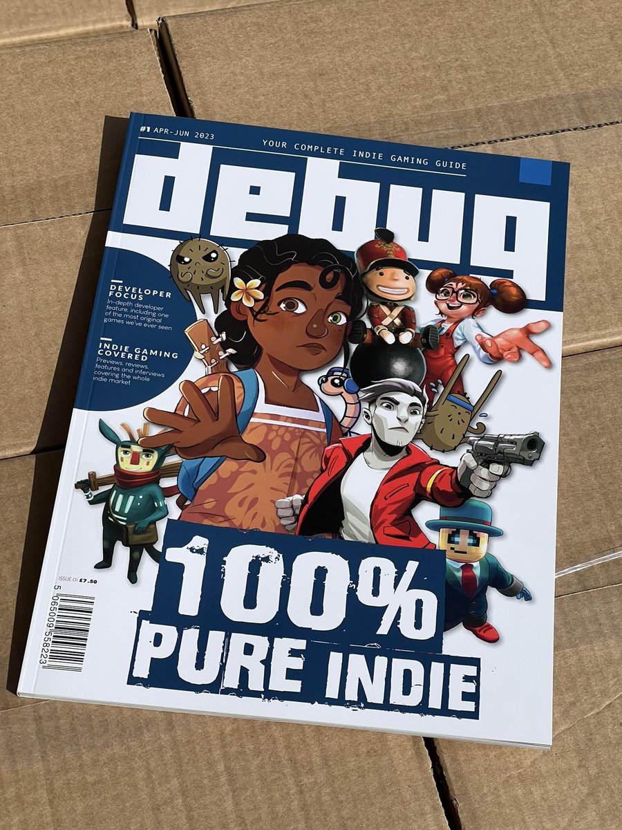 Debug Magazine on Twitter: "Debug #1 is in the building! It’s been quite the journey, and we ...