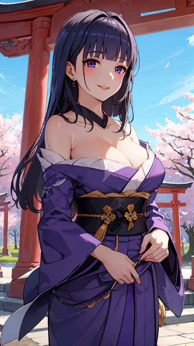 EI⚡️ & her puppy 🦊 on Twitter: "#raiden #原神 #GenshinImpact #雷电将军 #RaidenShogun #EI #AIイラスト ...