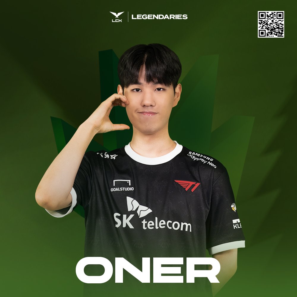 T1_ZOFGK on Twitter: "【LCK LEGENDARIES】 https://lck.legendaries.com #Zeus #Oner #Faker"