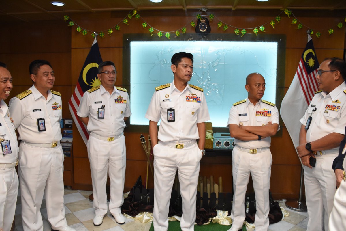 Royal Malaysian Navy on Twitter: "Panglima Tentera Laut, Laksamana Datuk Abdul Rahman bin Ayob ...