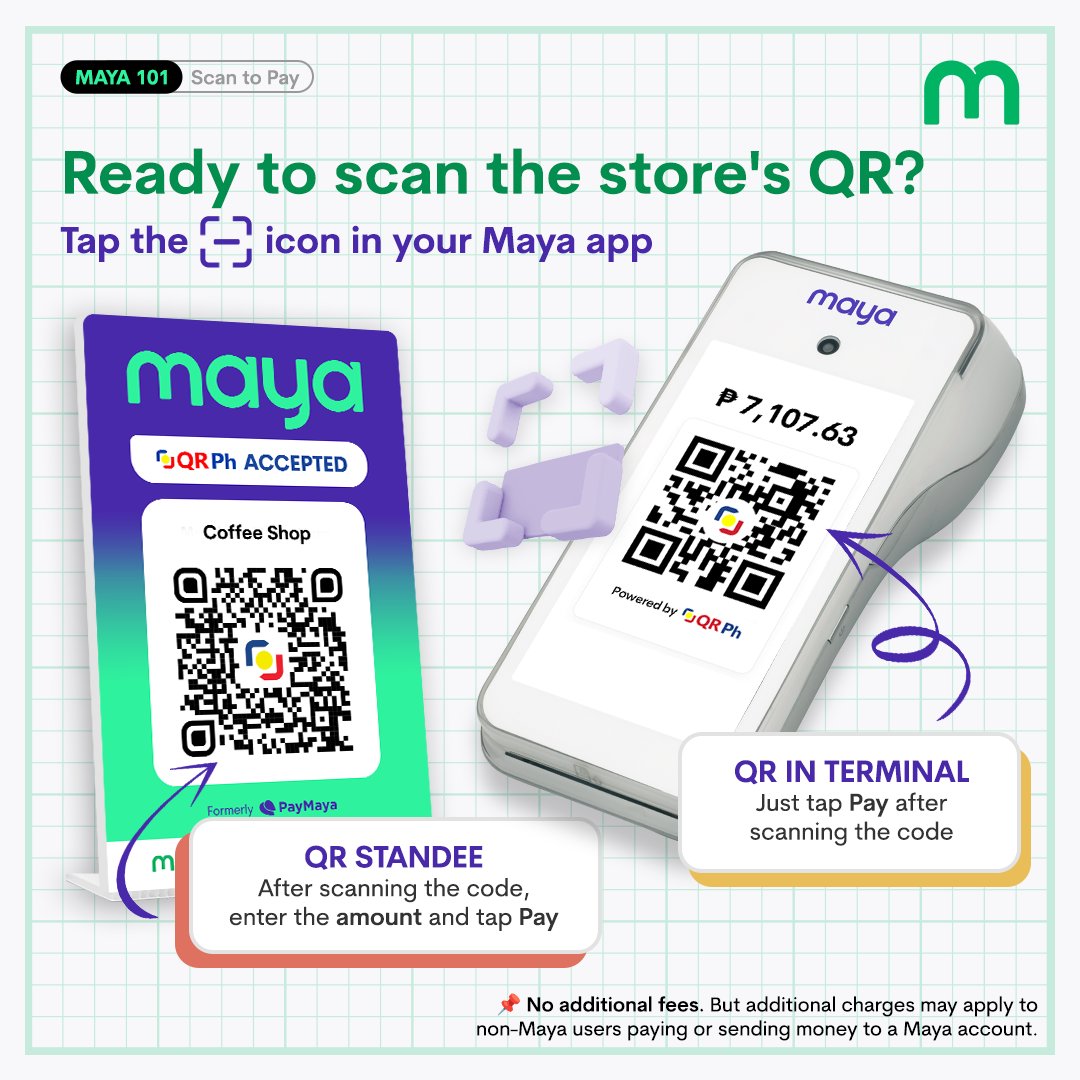 Maya on Twitter: "Master scanning a QR code for quick and easy payments! We’ve got tips for you ...