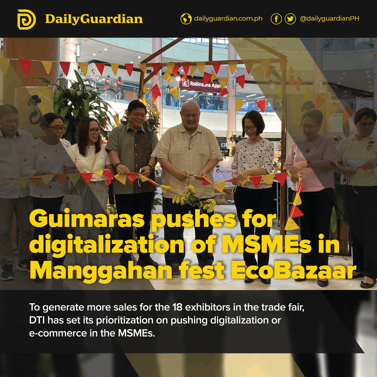 Daily Guardian on Twitter: "Guimaras jump-started its much-awaited Manggahan Festival in an ...